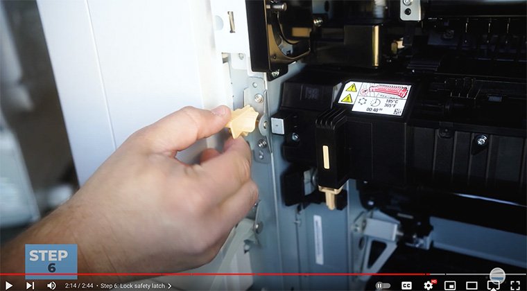 How To Replace The Fuser On Xerox Altalink B8100s And C8100s Stp Texas
